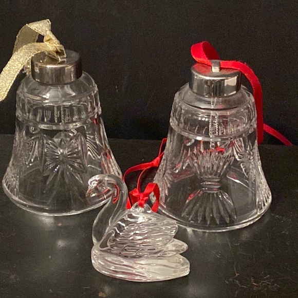 Waterford | Holiday | Waterford Lot Of 3 Xmas Millennium Bells Goose ...